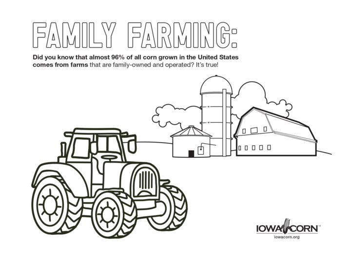 Fun for Kids Corn Coloring Sheets | Iowa Corn